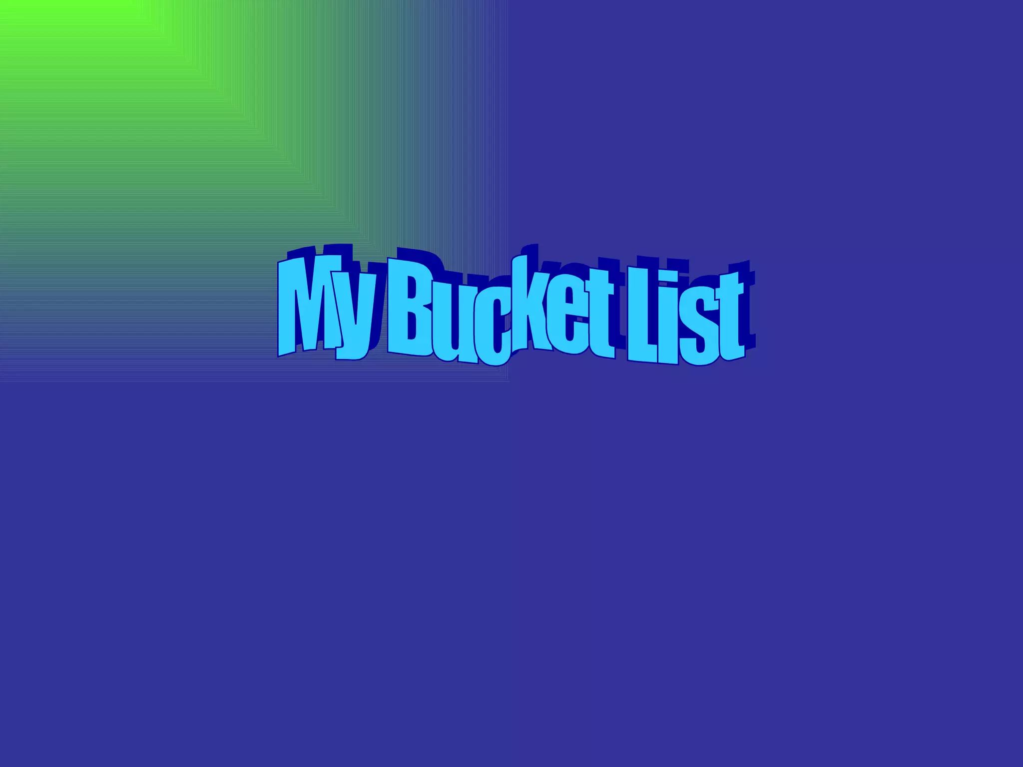 Mariana Bucket List | PPT | Travel Preparation and Advice | Travel