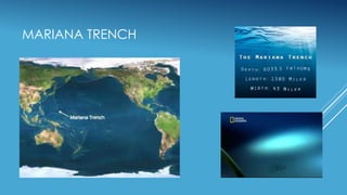 Mariana trench | PPTX