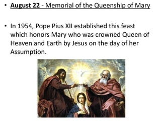 Marian devotions 2 | PPTX