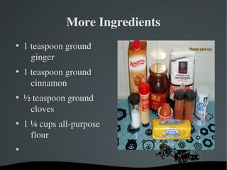 Ginger Cookies | PPT