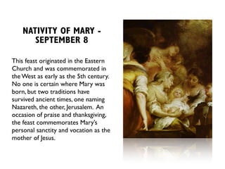 Marian & Marianist Celebrations | PDF