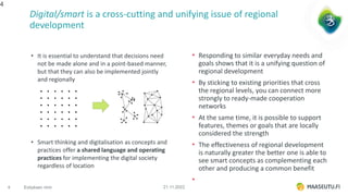 "Smart Villages in Finland" by Marianne Selkäinaho | PPT
