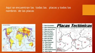 Placas tectonicas | PPTX