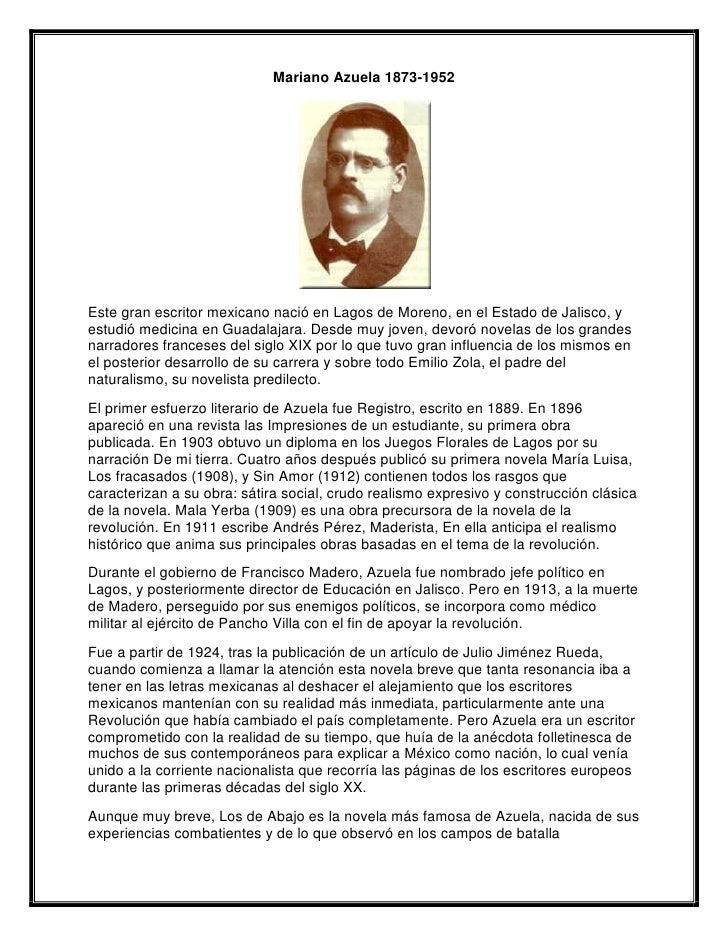 Mariano azuela slideshare
