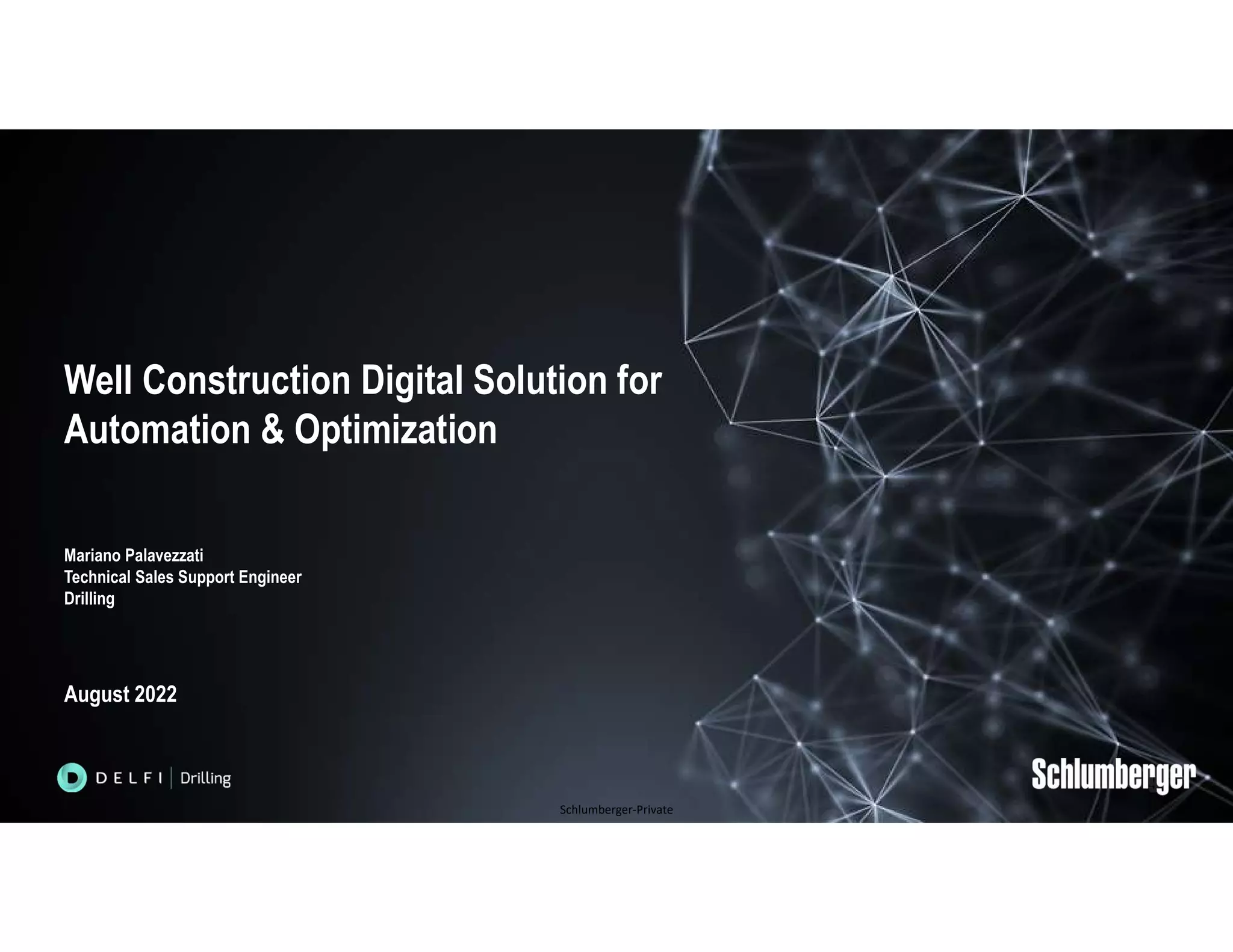 WELL CONSTRUCTION DIGITAL SOLUTION FOR AUTOMATION & OPTIMIZATION | PDF