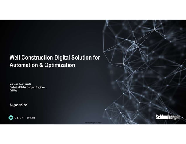 WELL CONSTRUCTION DIGITAL SOLUTION FOR AUTOMATION & OPTIMIZATION | PDF