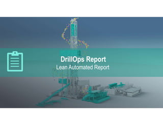 WELL CONSTRUCTION DIGITAL SOLUTION FOR AUTOMATION & OPTIMIZATION | PDF