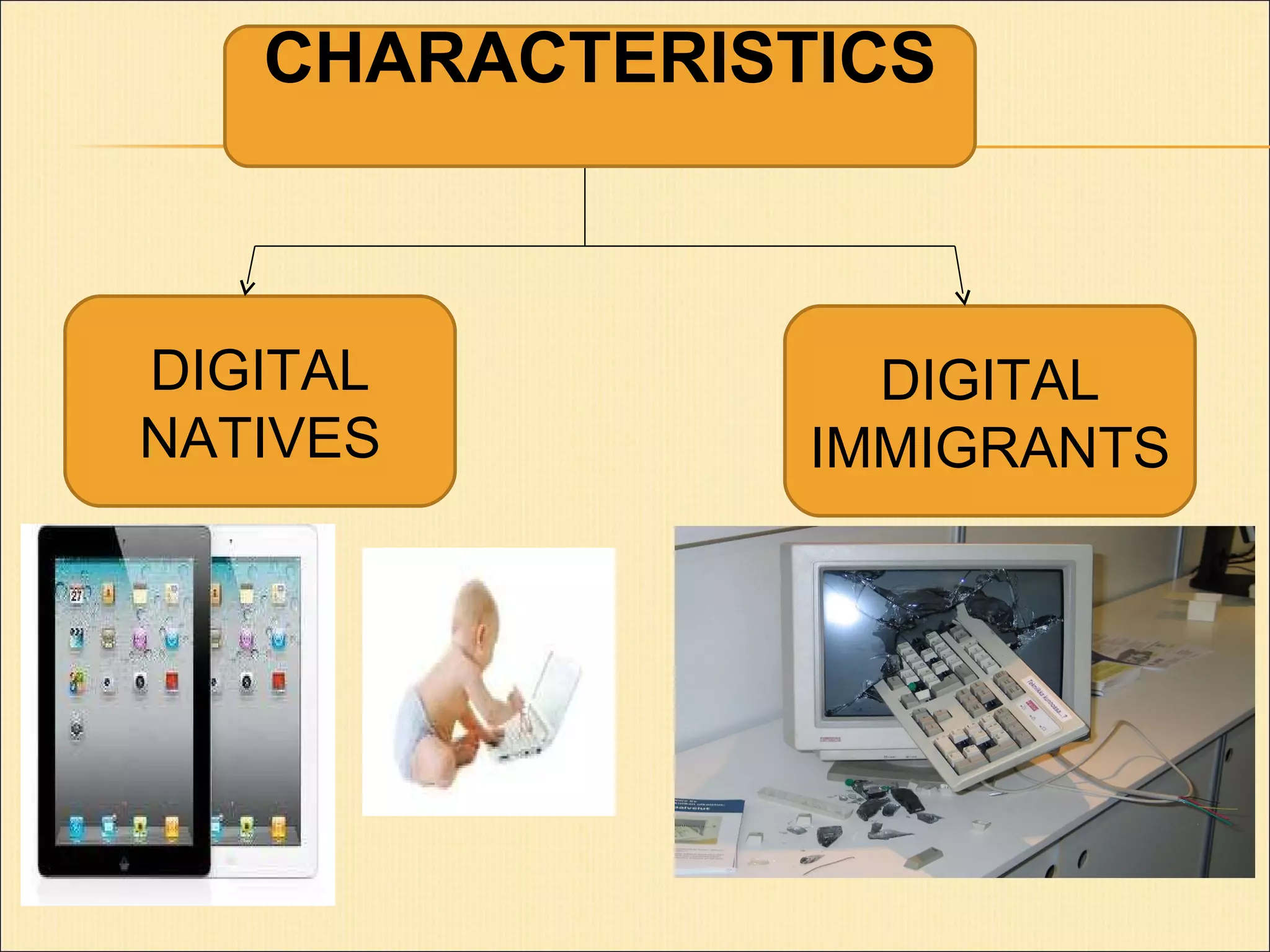 Marian's digital natives&digital immigrants | PPT