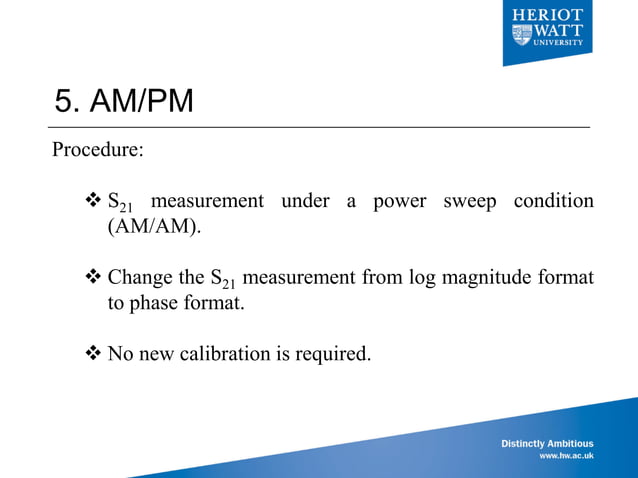 Pa Intermodulation Distortion Measurements Using The Pna Ppt