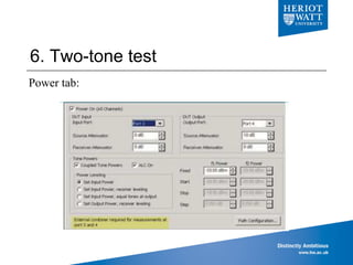 PA Intermodulation Distortion Measurements Using the PNA | PDF ...