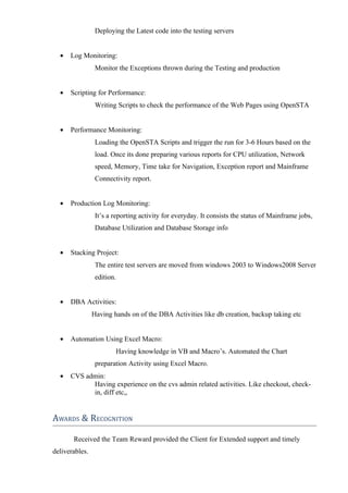 Mariappan p 2+ exp resume | DOC