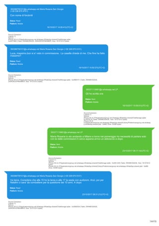 Le chat tra Luca Palamara e Maria Rosaria San Giorgio | PDF