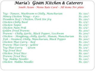 Goan Cuisine | PDF