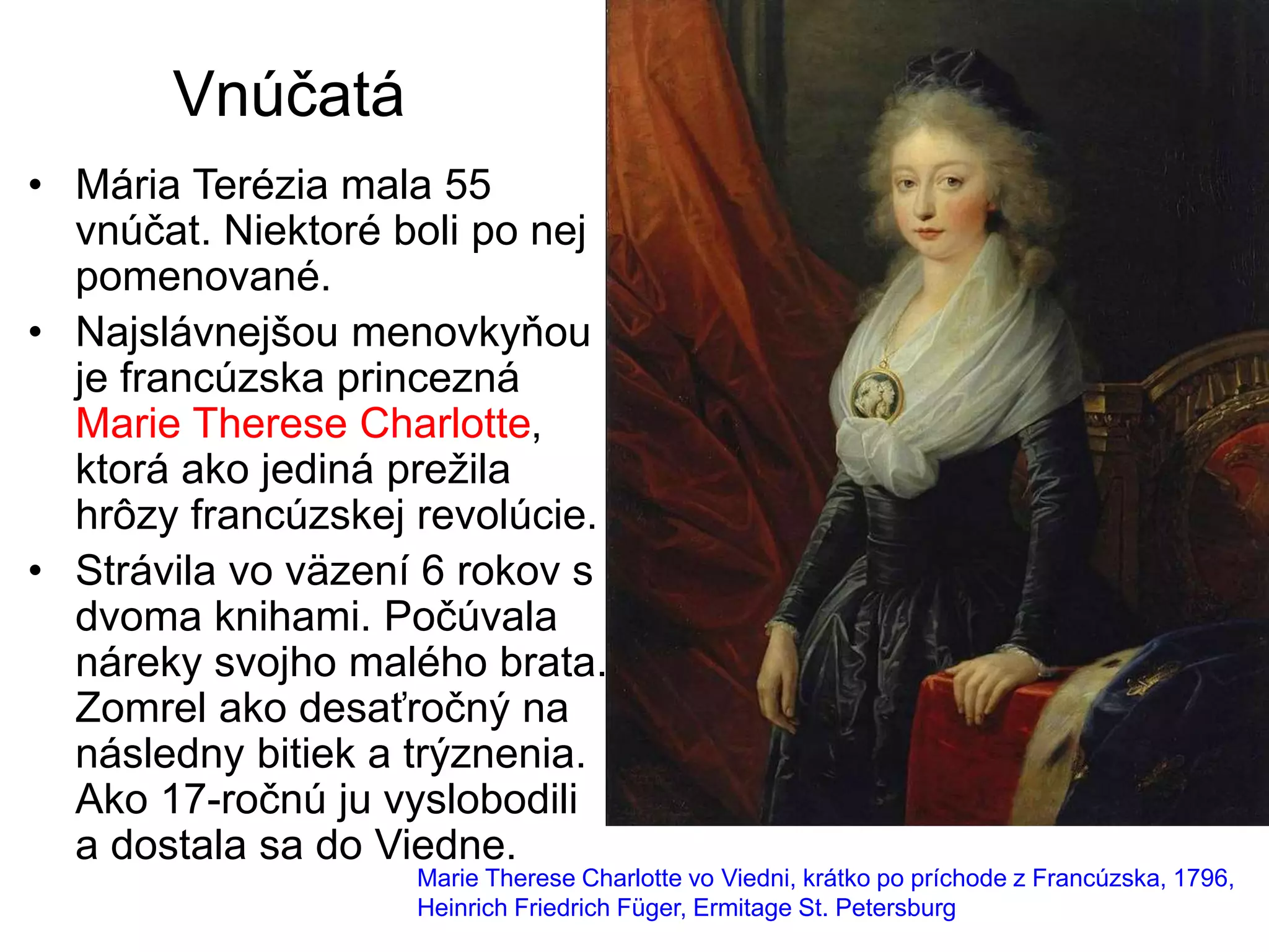 Maria Terezia cast 1 rodina.ppt