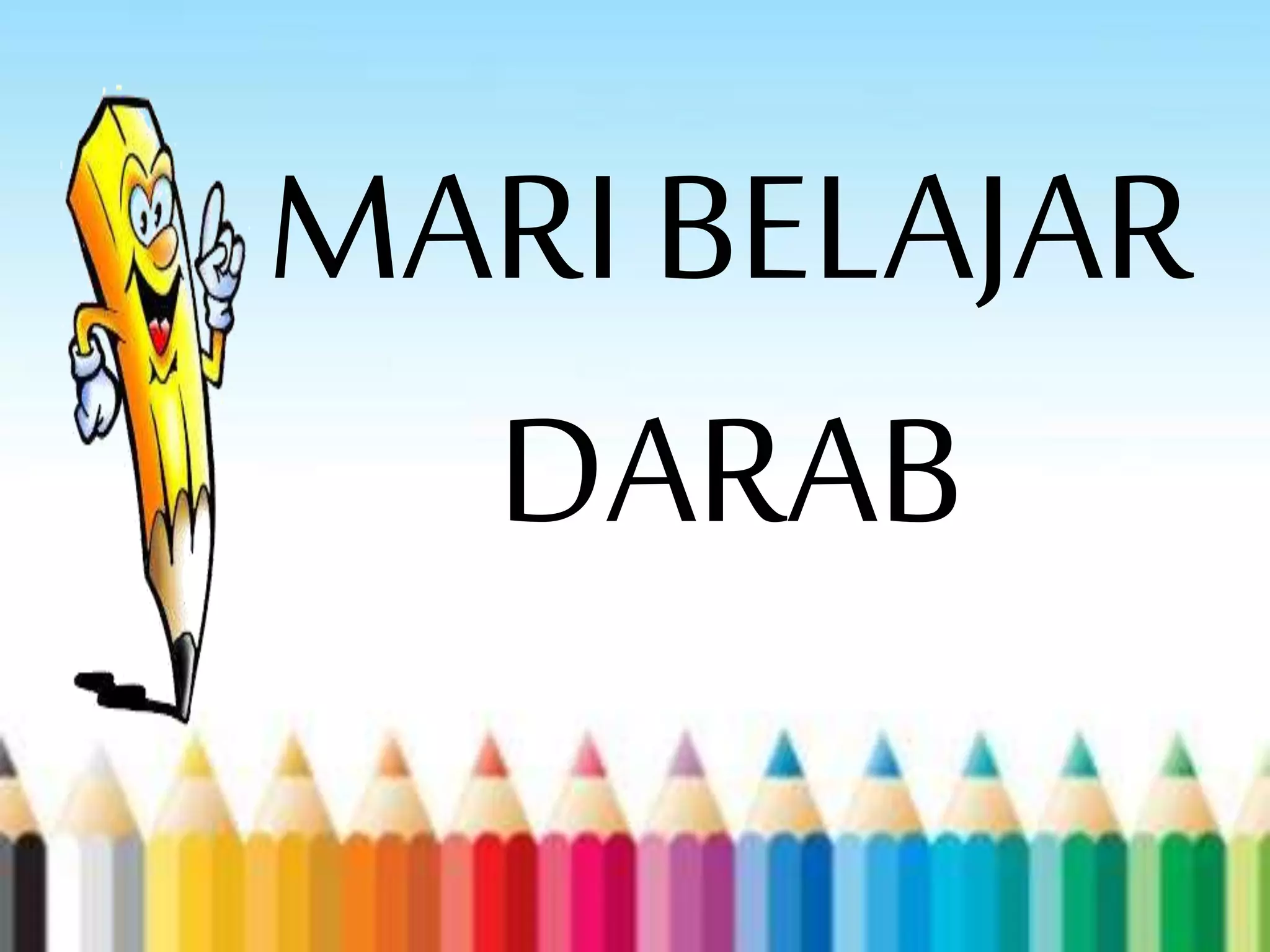 Mari belajar darab | PPTX