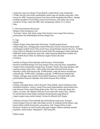 Mari belajar gaya hidup bangsa china | PDF