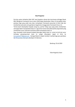 Mari belajar vue js | PDF