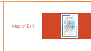 Map of Bari | PPT