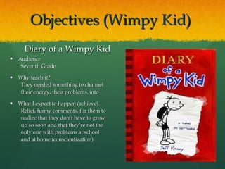 Silly Journals: The Use of “Diary of a Wimpy Kid” in the ESL Classroom ...