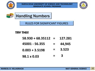 Measurement and Handling numbers | PDF