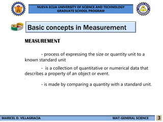 Measurement and Handling numbers | PDF | Physics | Science