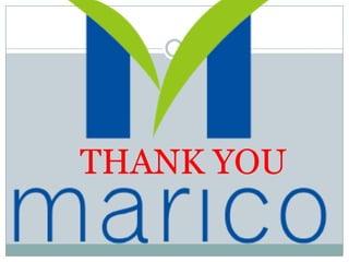 SCM case study of Marico | PPTX