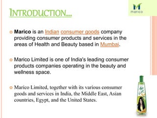 Marico | PPTX