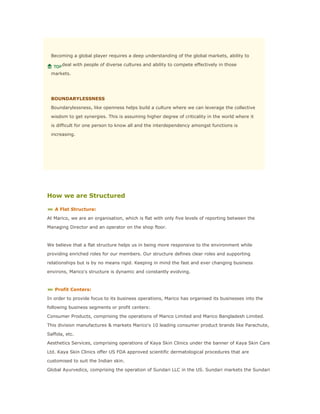 Marico industries limited | DOC