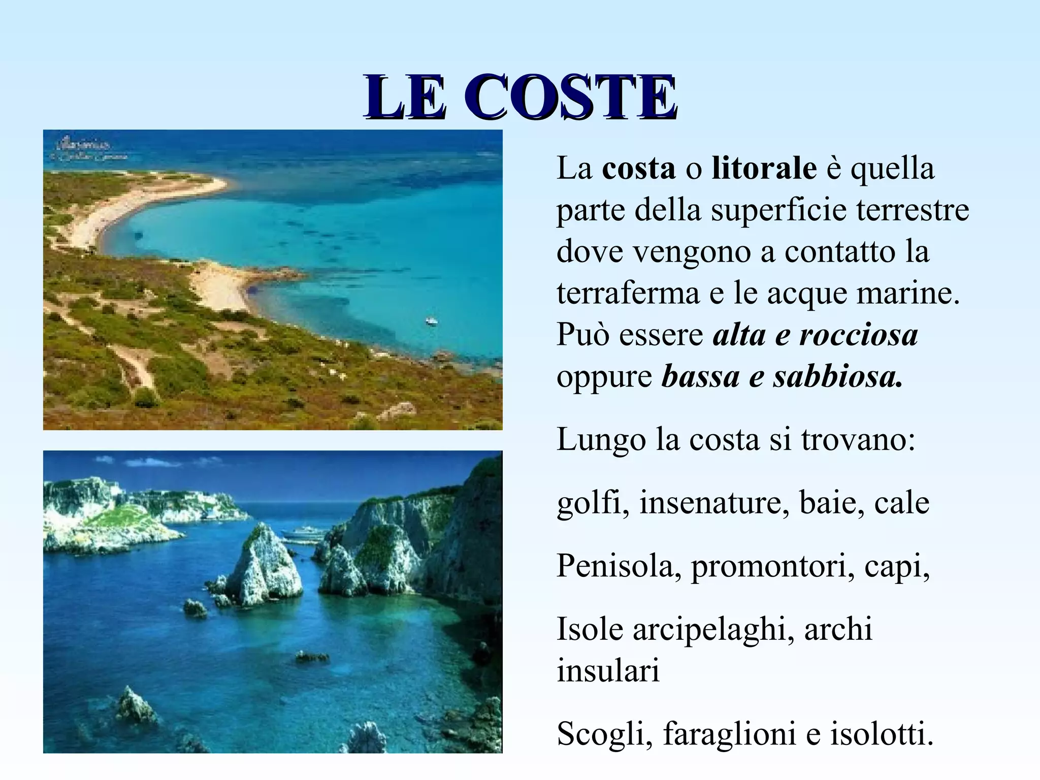 Mari e coste | PPT