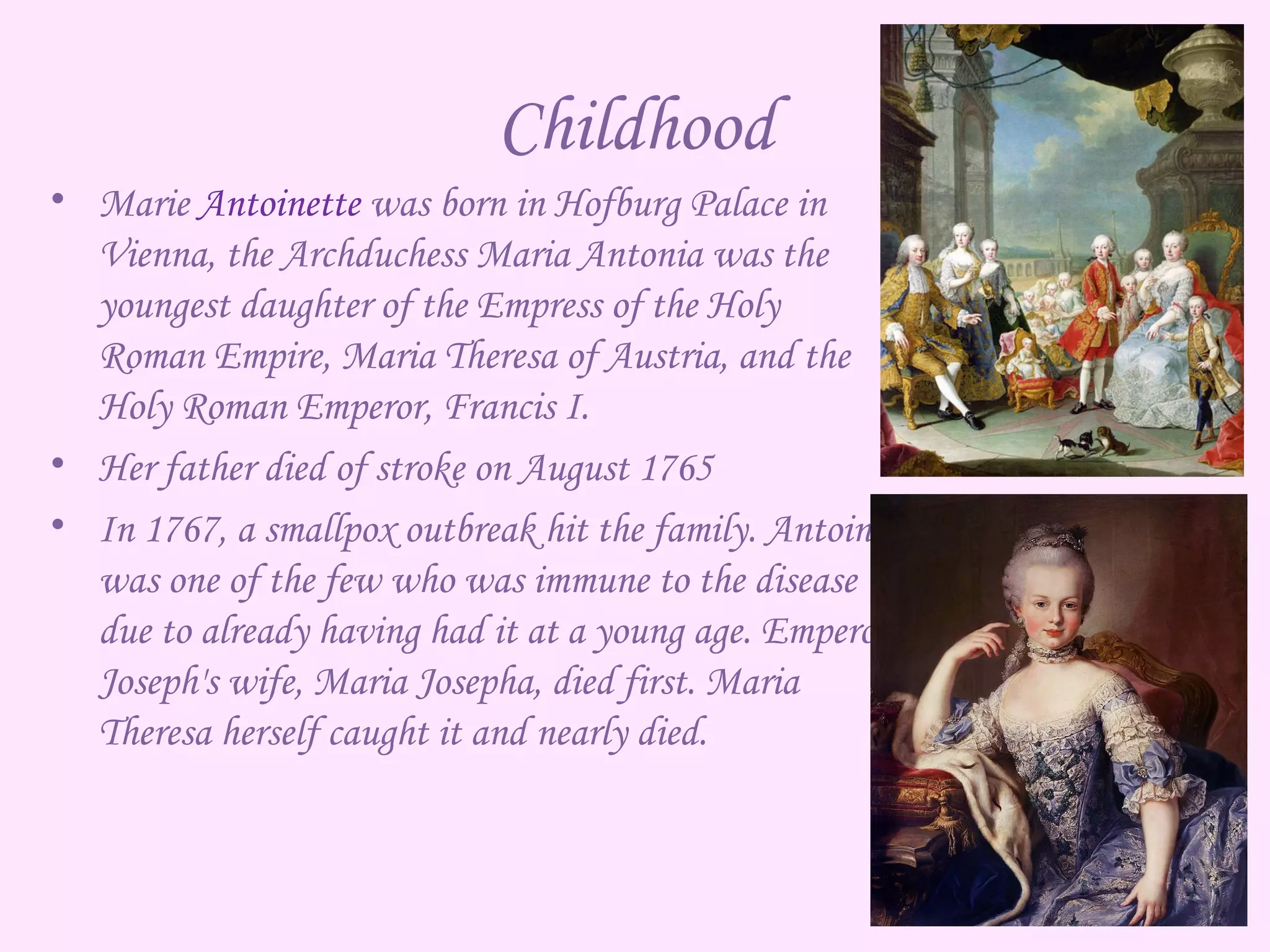 Marie Antoinette SIS | PPT