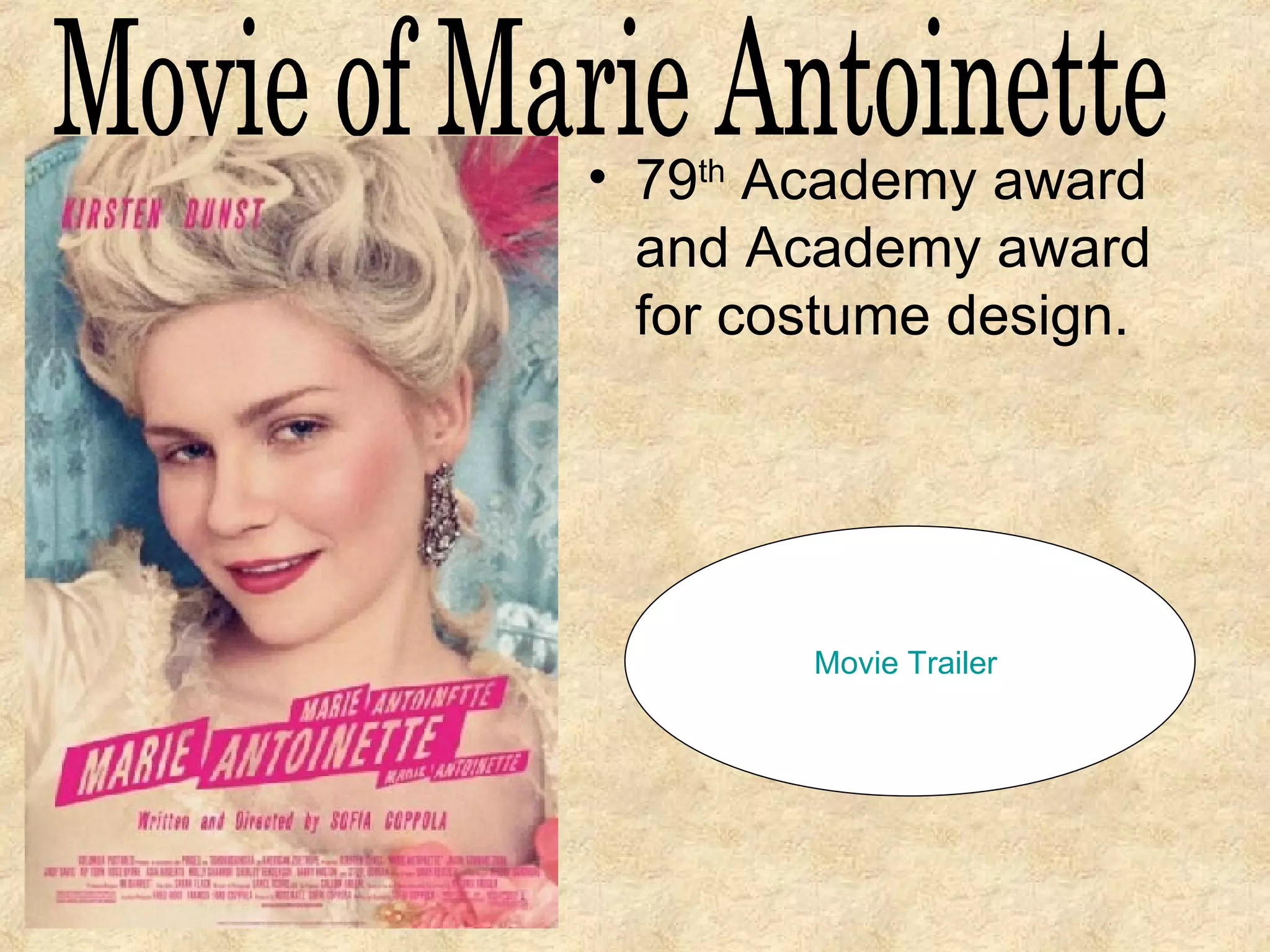 Marie Antoinette | PPT