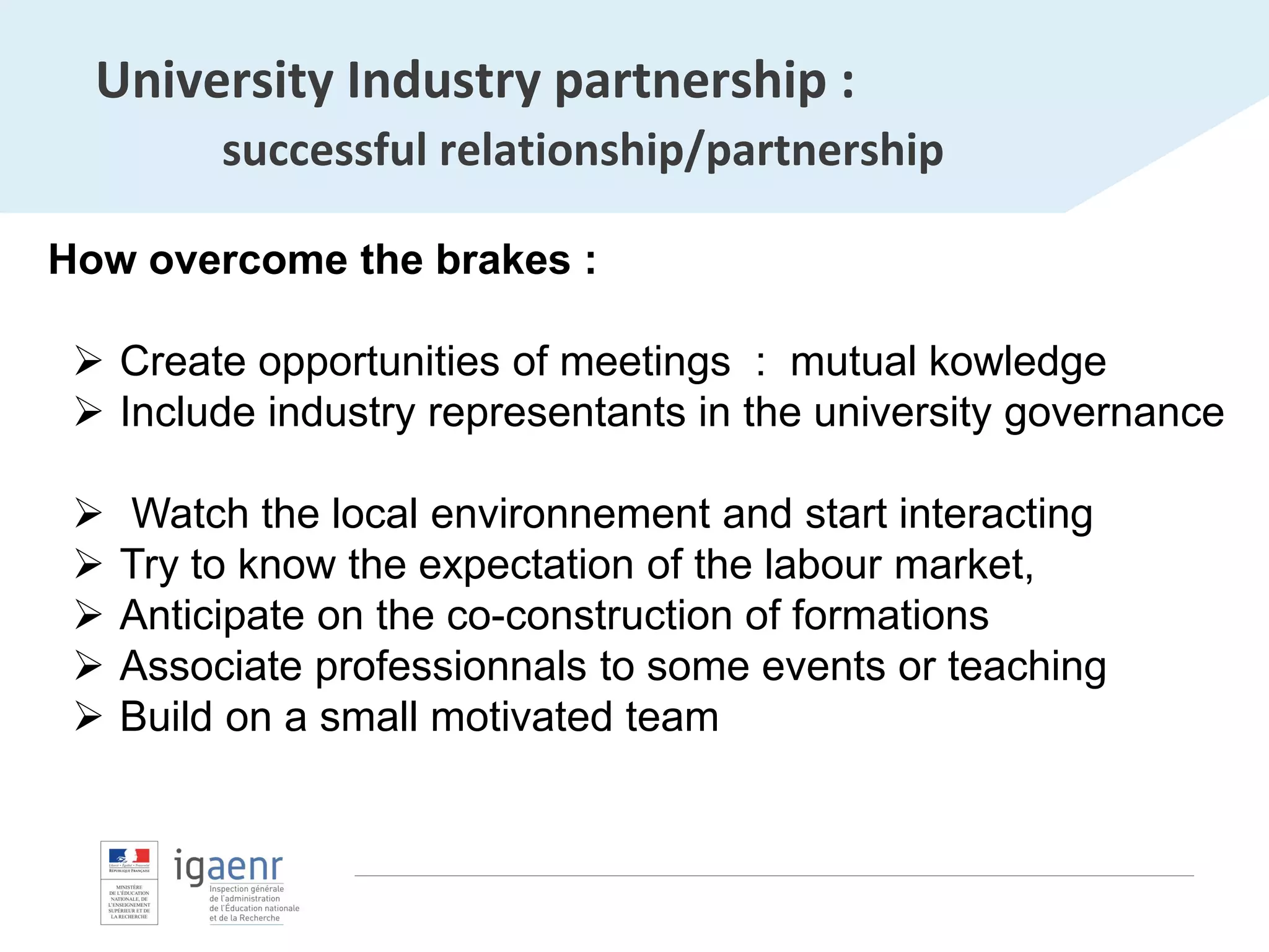 University Industry Partnership | PDF