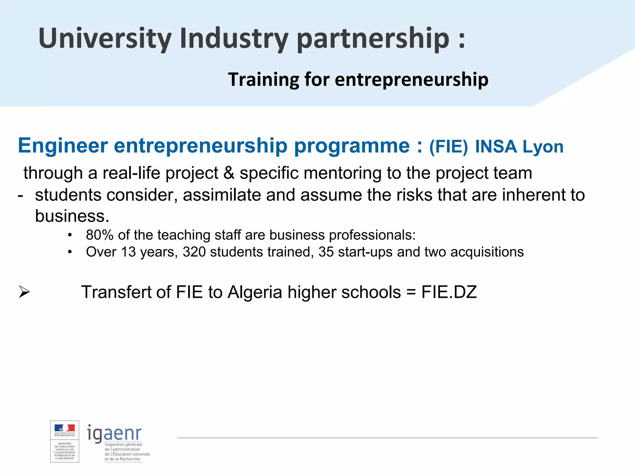 University Industry Partnership | PDF