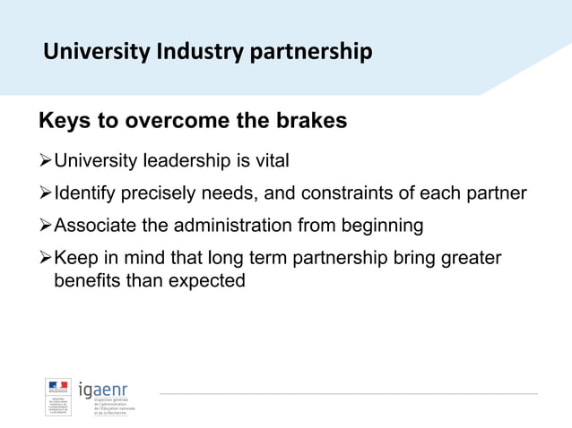 University Industry Partnership | PDF