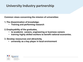 University Industry Partnership | PDF