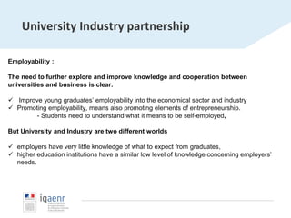 University Industry Partnership | PDF