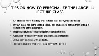 Principle and Characteristics in Inclusive Classroom Management | PPTX