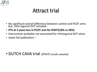 Veinous thrombectomy new interventional technique - M.Cuinet | PPT