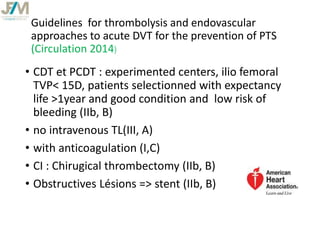 Veinous thrombectomy new interventional technique - M.Cuinet | PPT