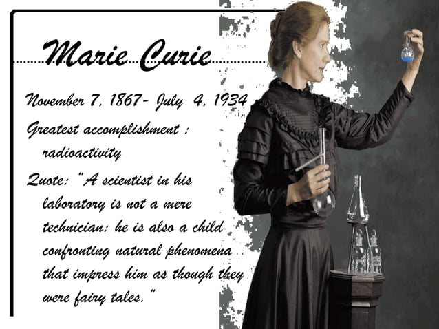Marie curie | PPT