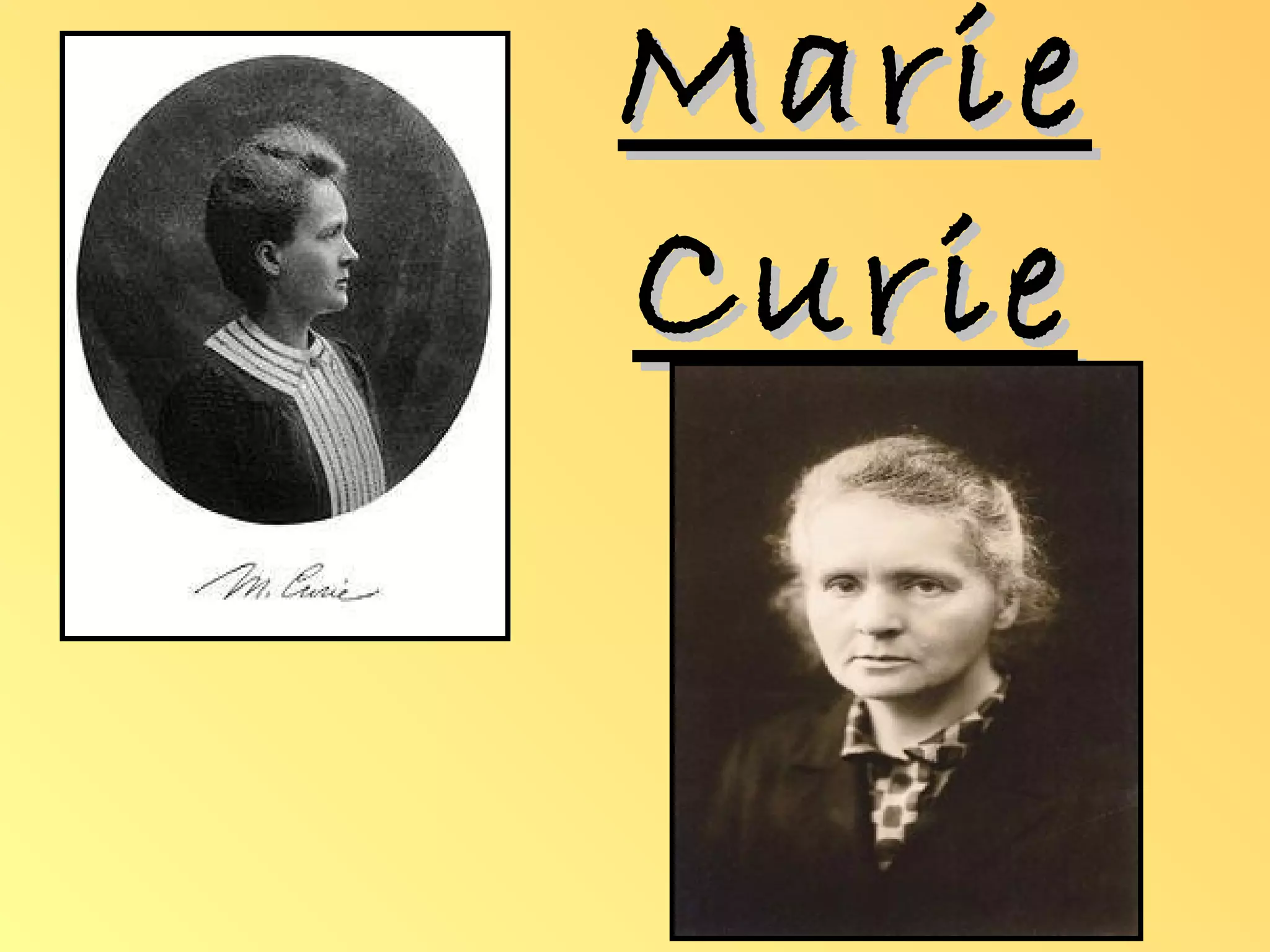 Marie curie | PPT
