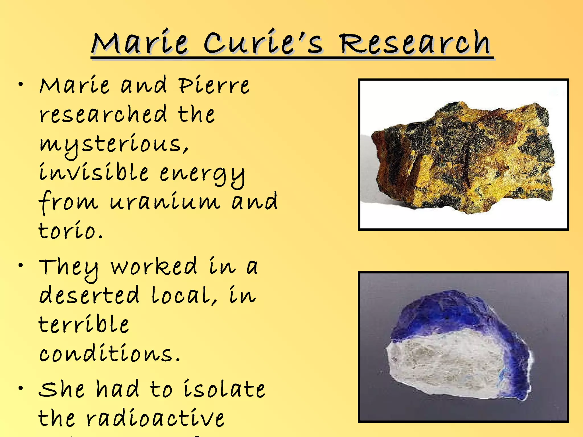 Marie curie | PPT