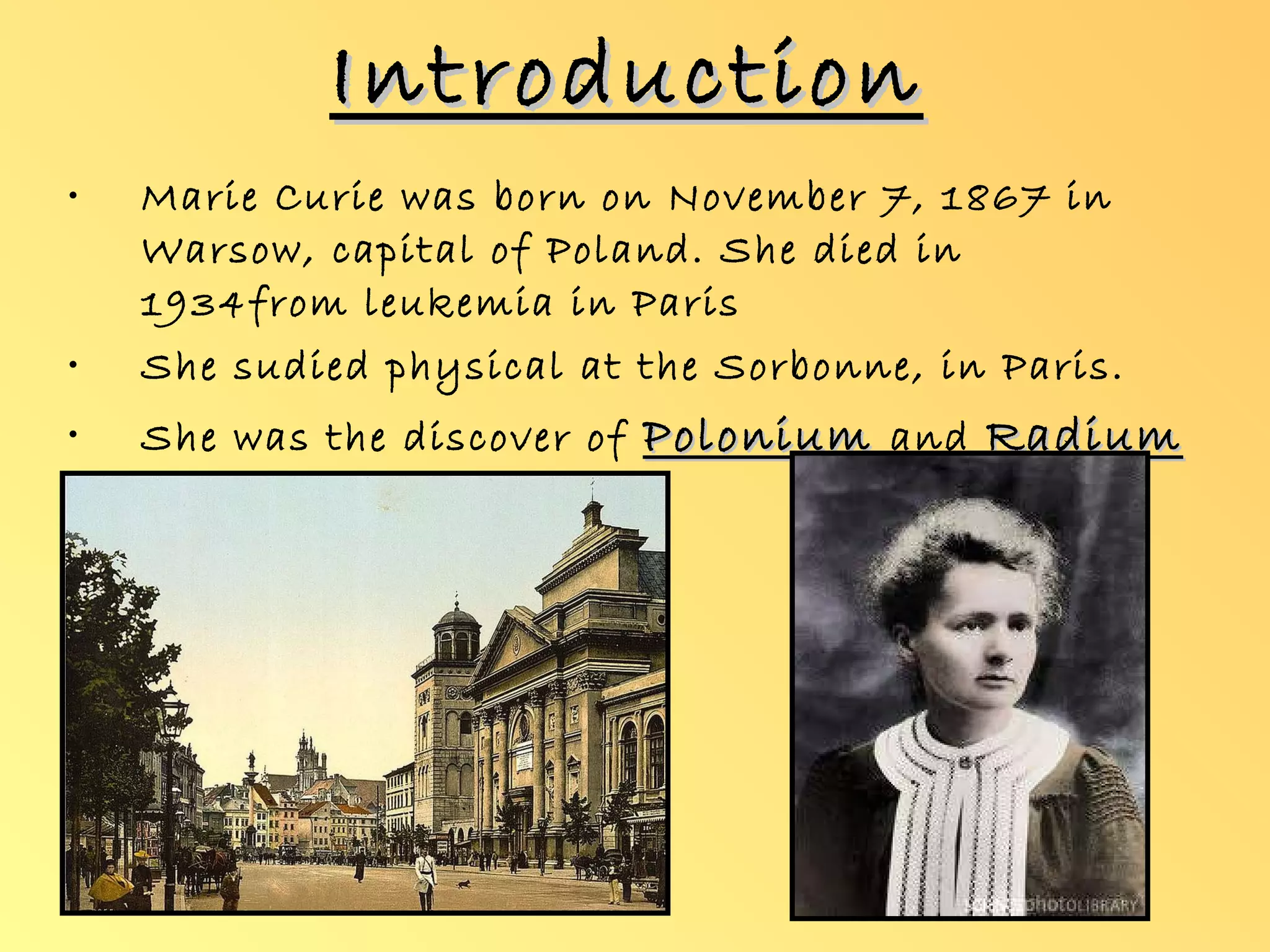 Marie curie | PPT