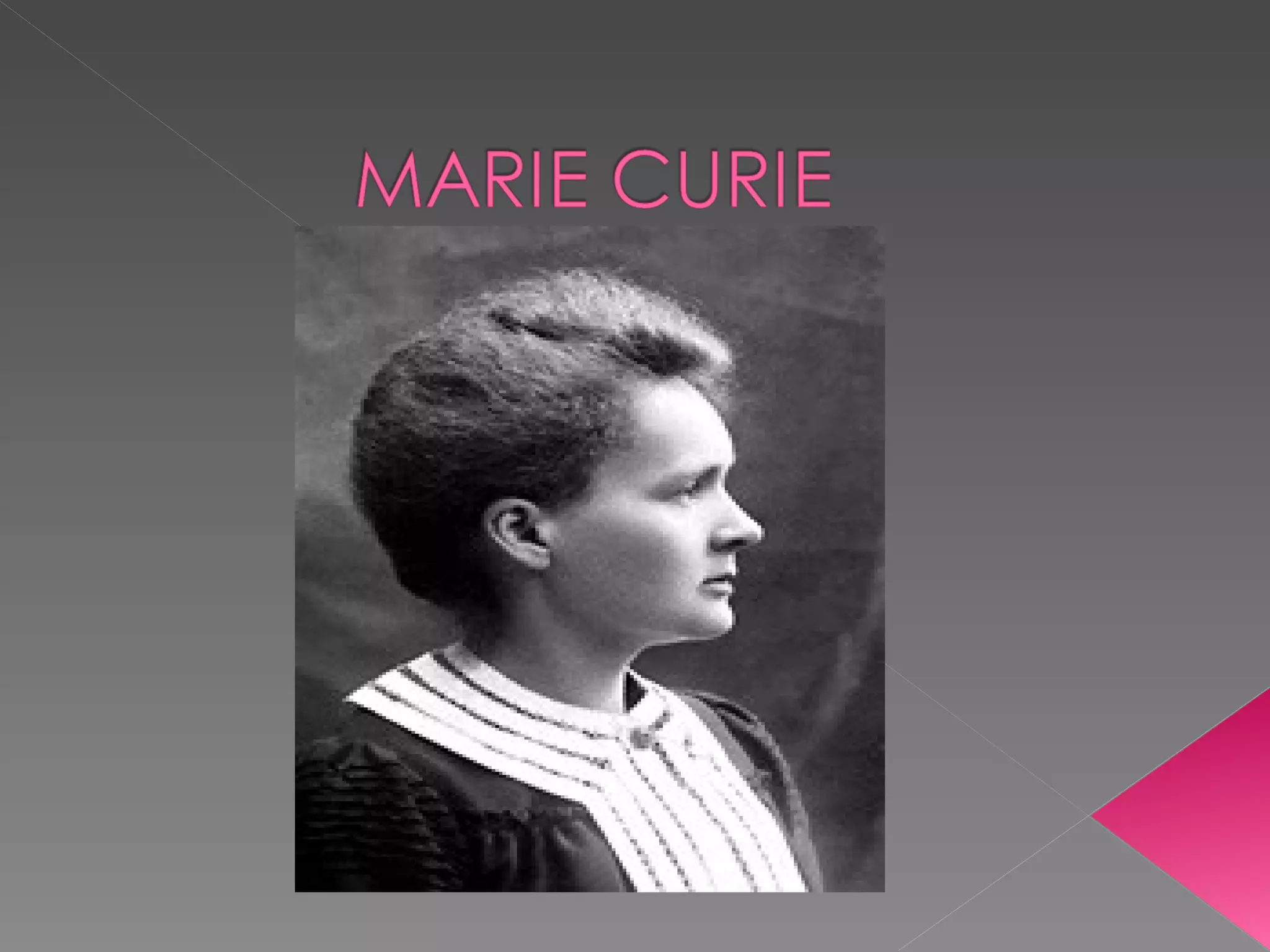 Marie curie | PPT