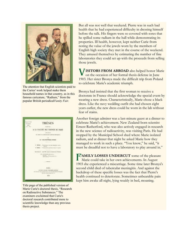 Marie curie | PDF