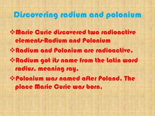 Marie curie | PPT