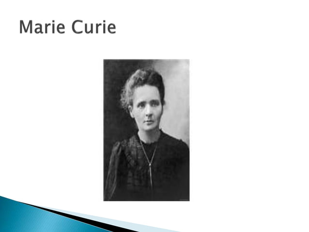 Marie curie – discoverer of radioactive elements | PPTX | Chemistry ...