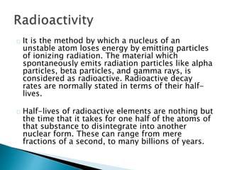 Marie curie – discoverer of radioactive elements | PPTX