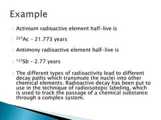 Marie curie – discoverer of radioactive elements | PPTX