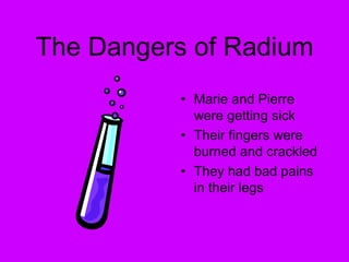 Marie Curie Report | PPT